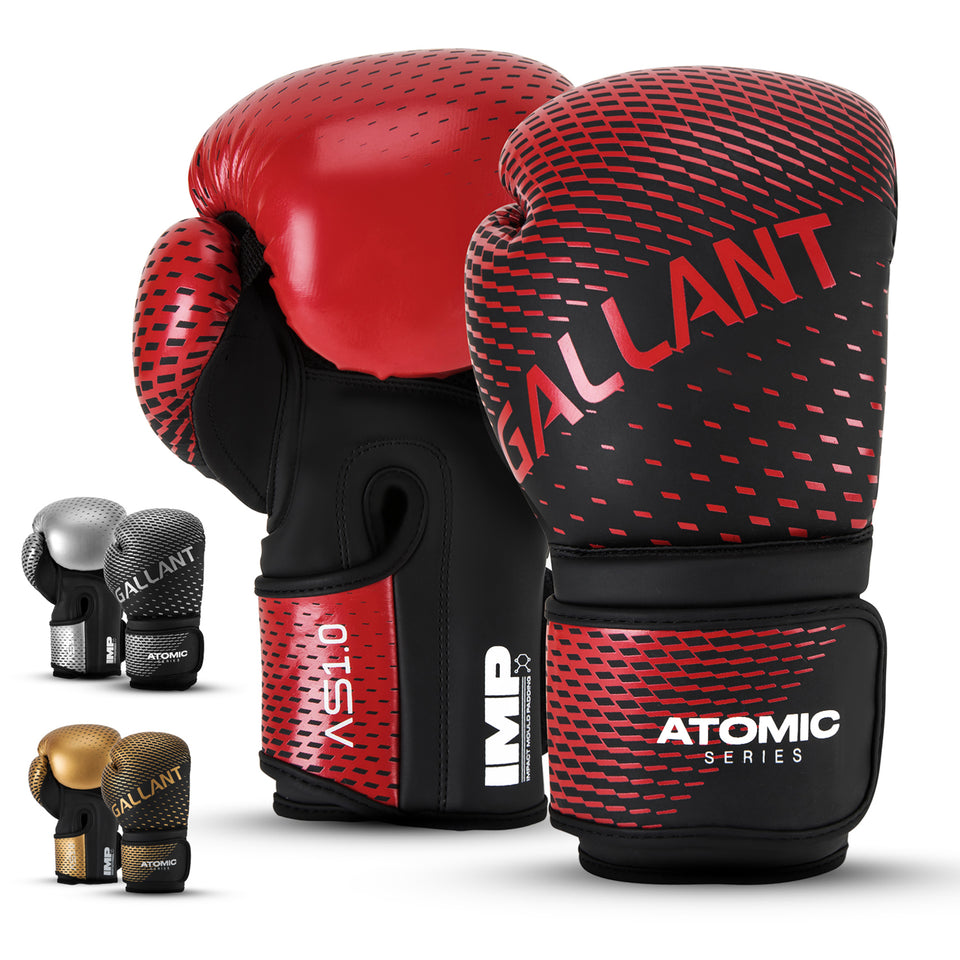 Atomic Series Boxing Glove - Red – Gallant Sport