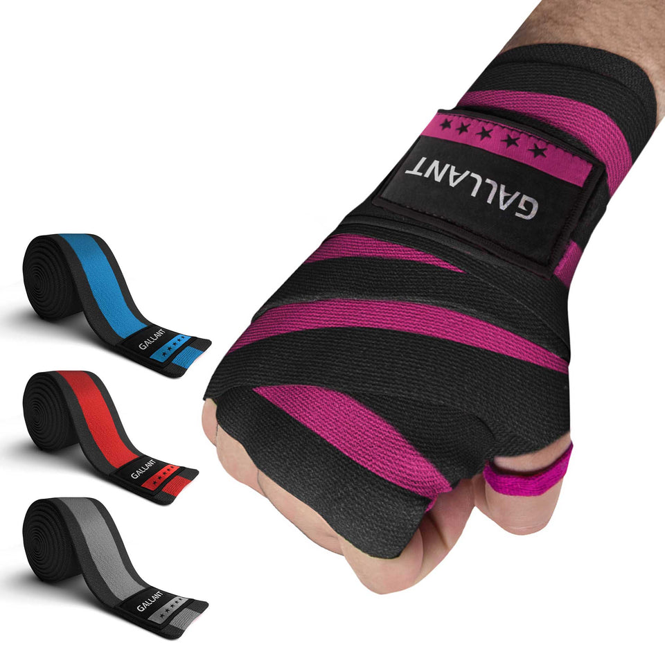Boxing Hand Wraps & Wrist Wraps for Boxers - Pink – Gallant Sport